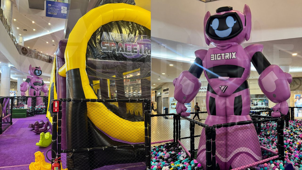 'Arena SpaceTron' com diversão intergaláctica chega ao Sumaúma Park ...