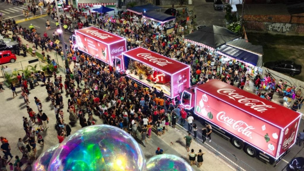 Confira a rota da 'Caravana da Coca-Cola 2025' em Manaus - Portal ...